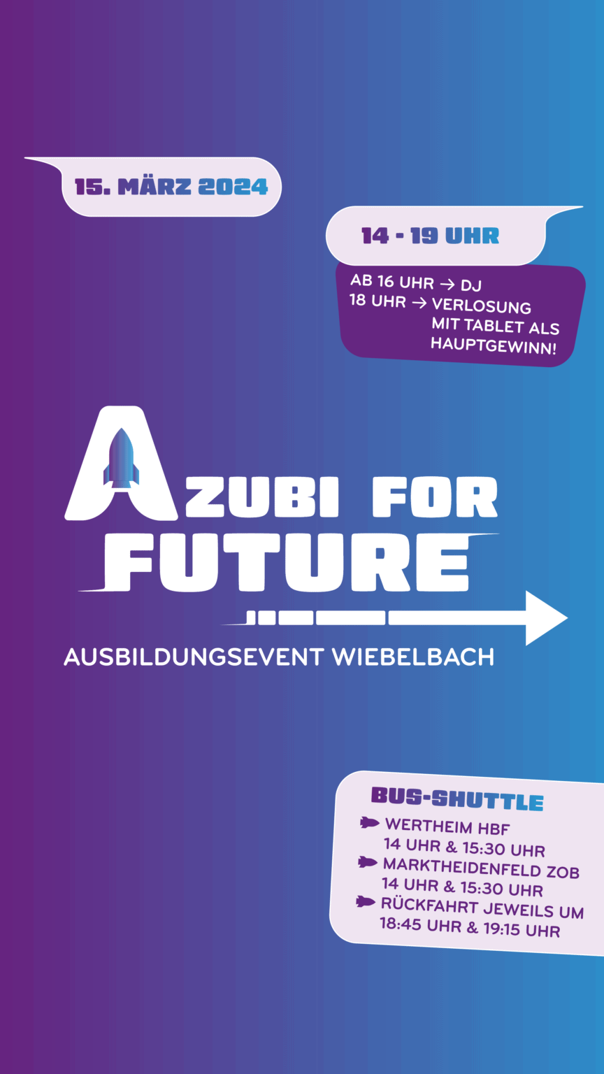 Ausbildungsevent Wiebelbach (AZUBI FOR FUTURE) – SEHO – Complete Solutions
